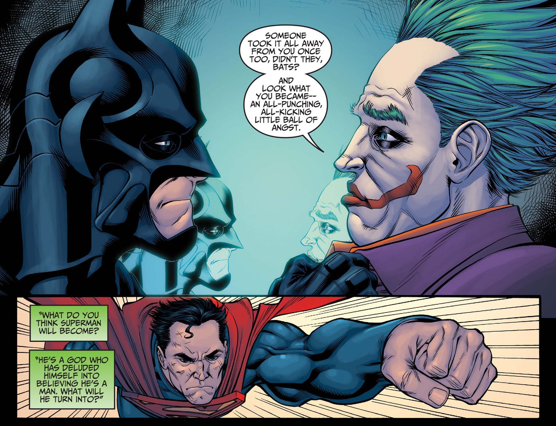 The Joker Unleashing Superman – Comicnewbies