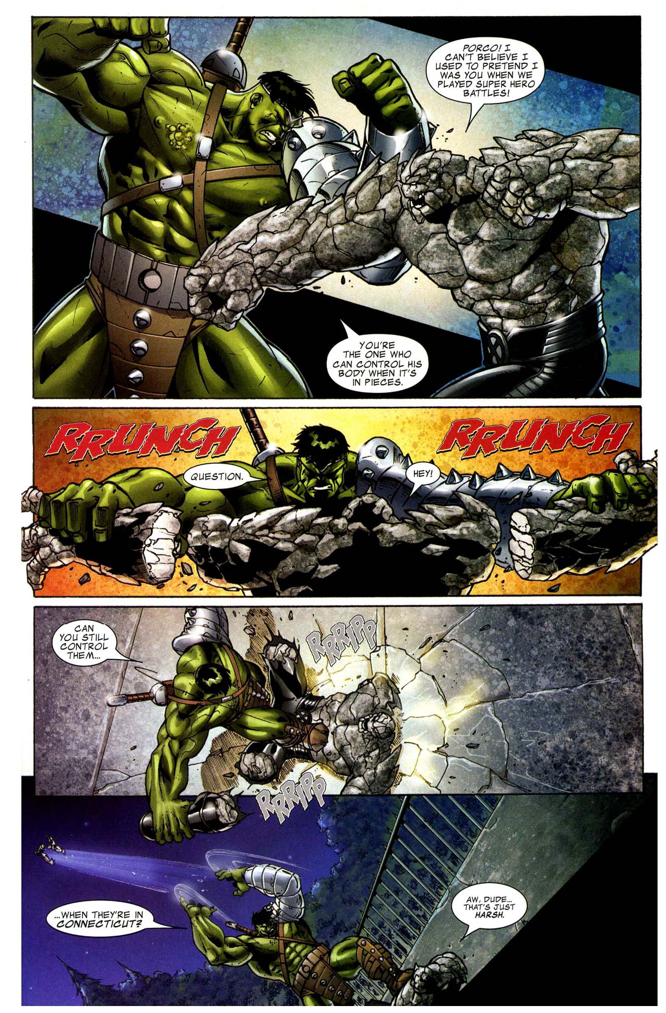 The Hulk VS Rockslide – Comicnewbies