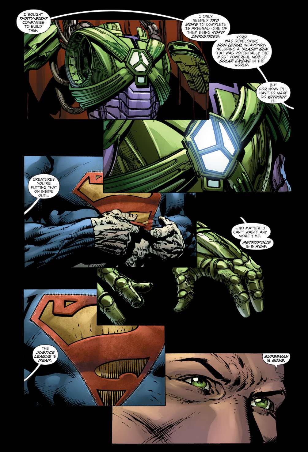 Lex Luthor’s Armor – Comicnewbies