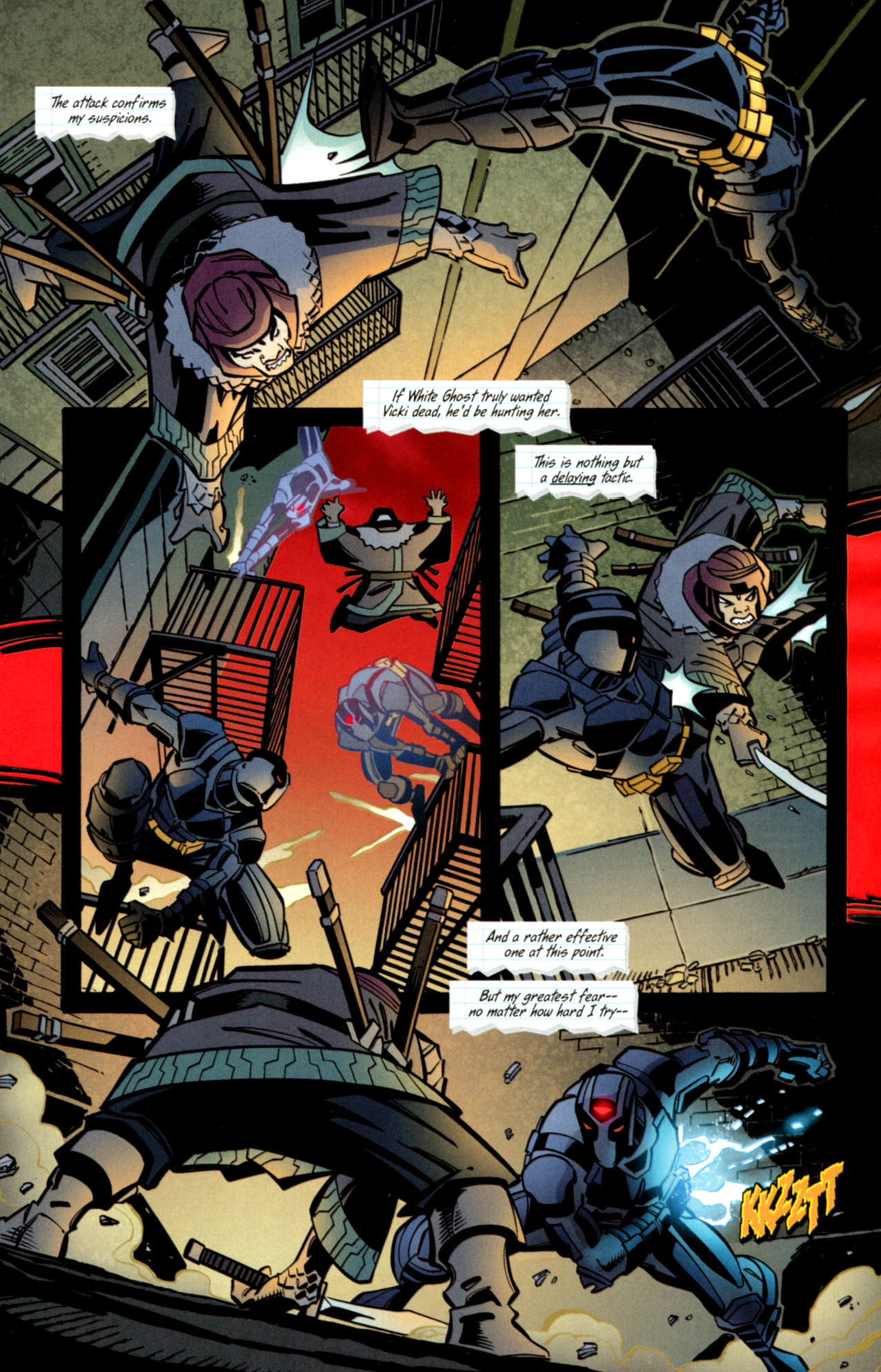 The Insider VS White Ghost – Comicnewbies