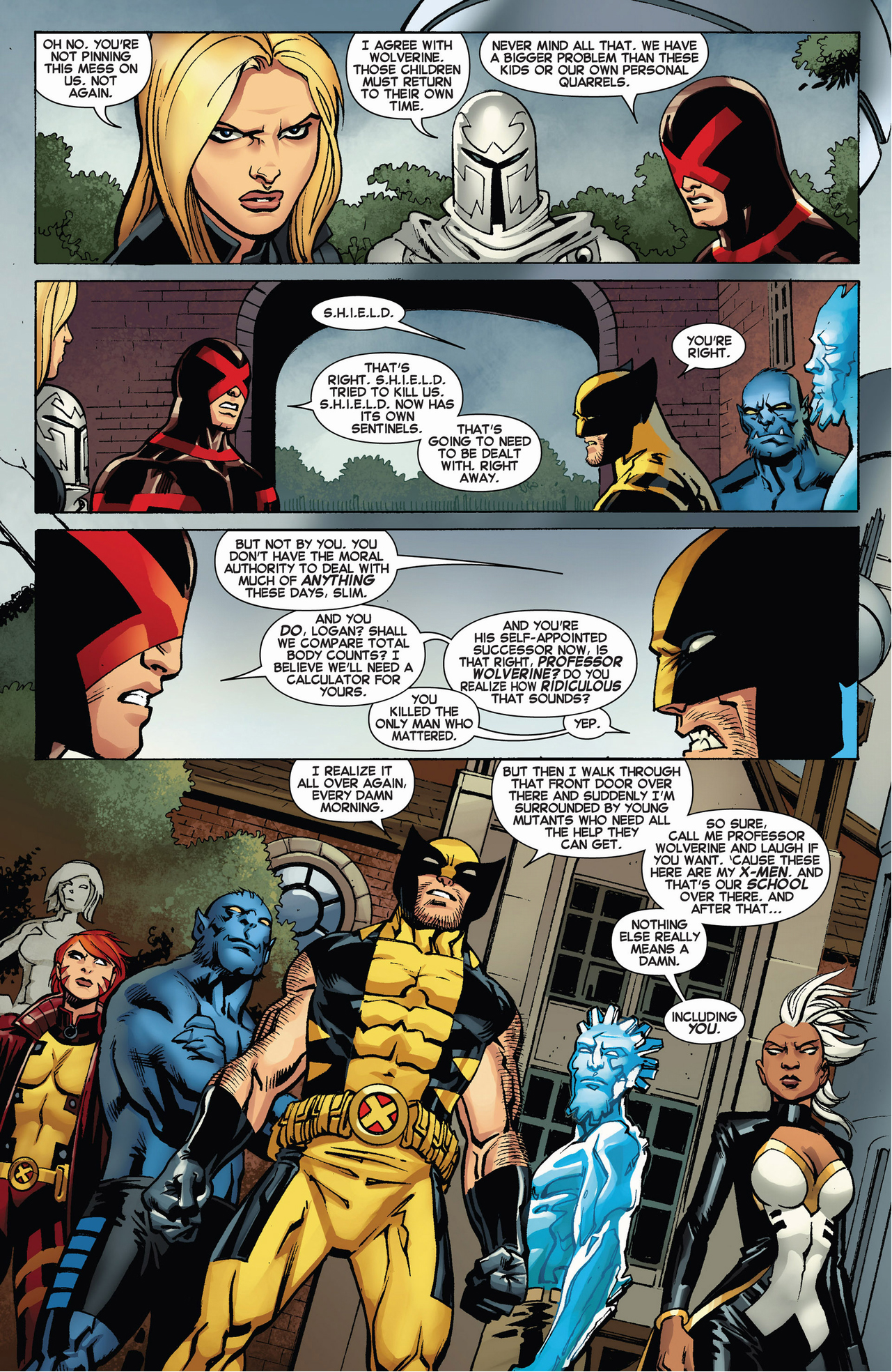 Wolverine Is Proud Of His School – Comicnewbies