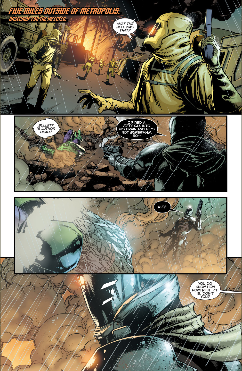 Captain Cold VS Bullet – Comicnewbies