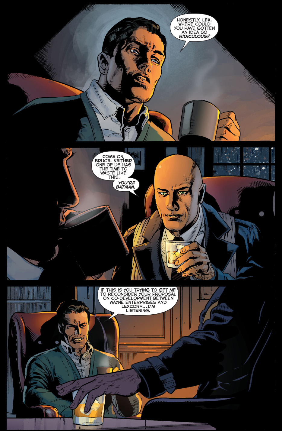 Lex Luthor Tries To Make Bruce Wayne Admit He’s Batman – Comicnewbies