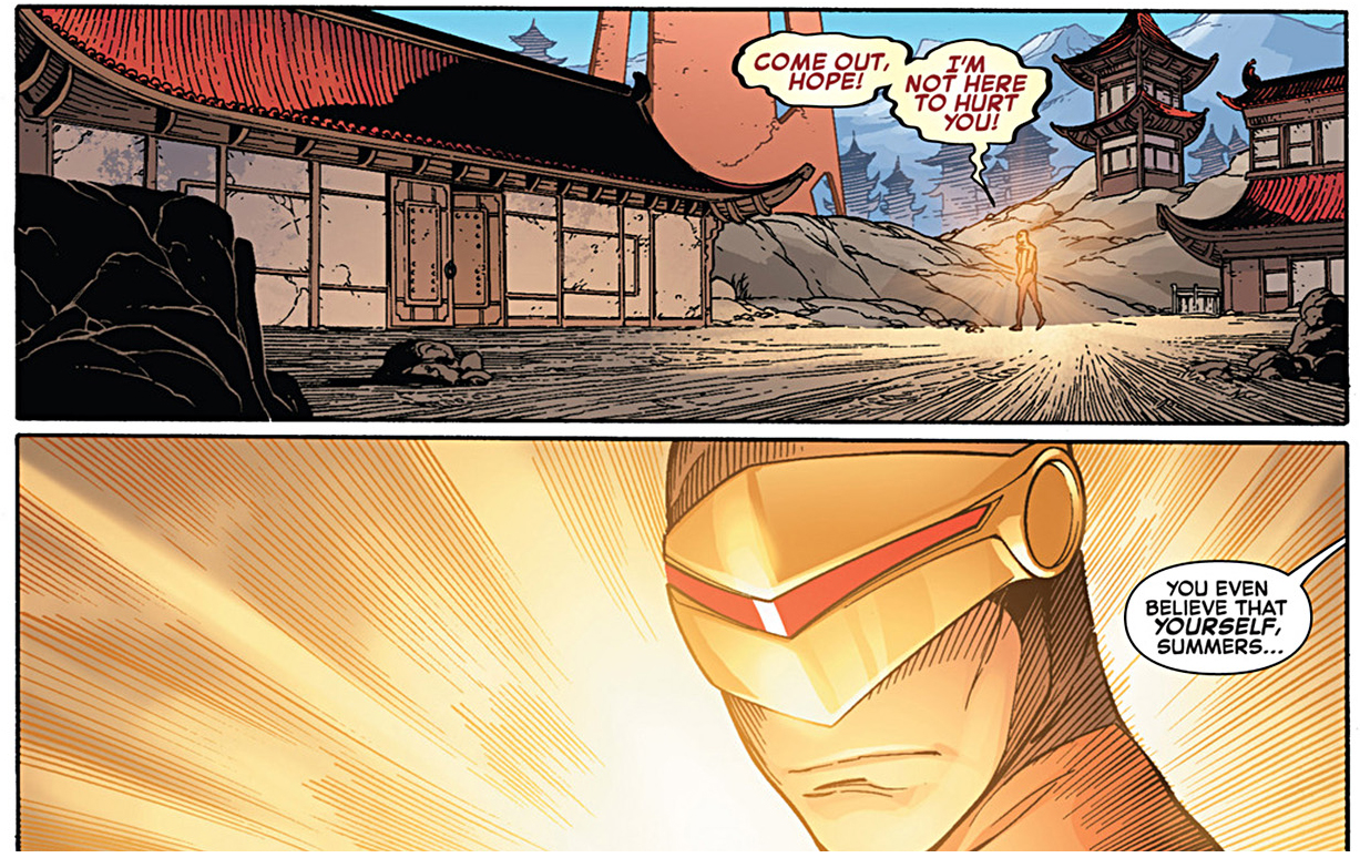 Phoenix Five Cyclops Takes Out Hawkeye, Thor And The Thing – Comicnewbies