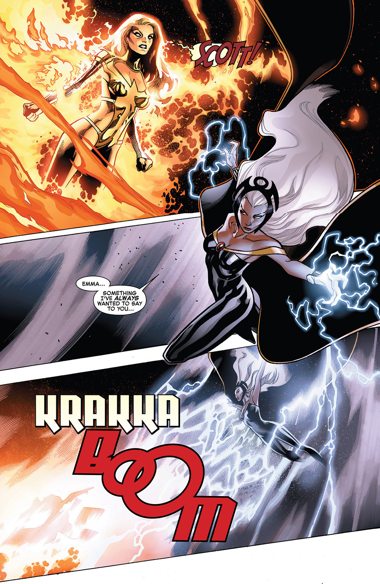Storm VS Phoenix Five Emma Frost – Comicnewbies