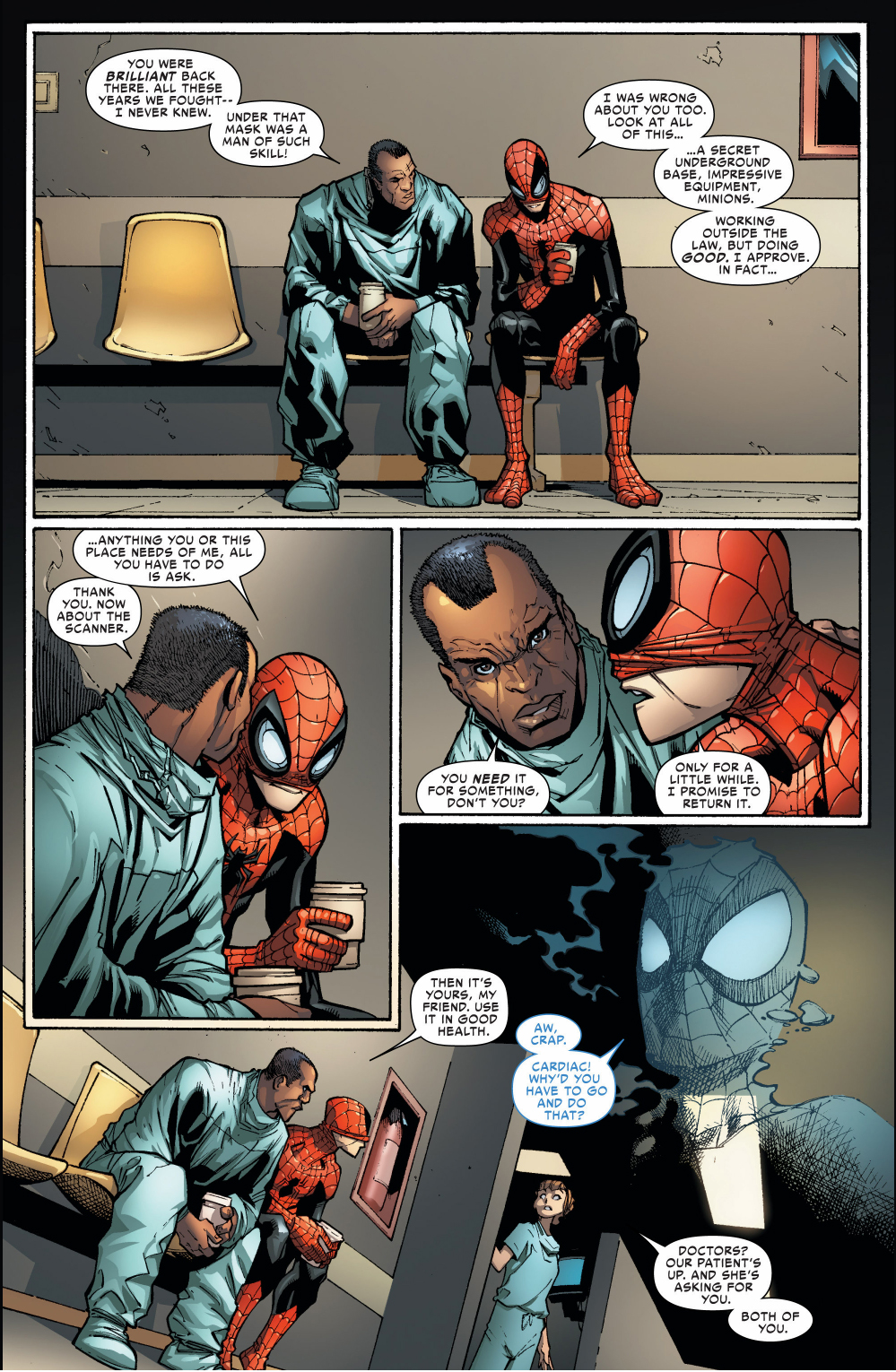 Superior Spider-Man Performs Surgery – Comicnewbies
