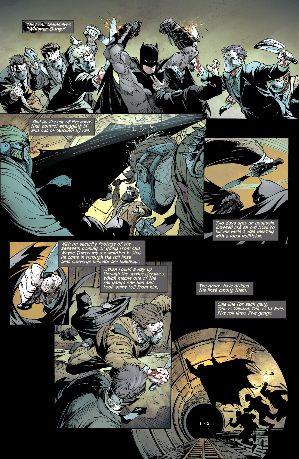 Batman VS The Whisper Gang – Comicnewbies