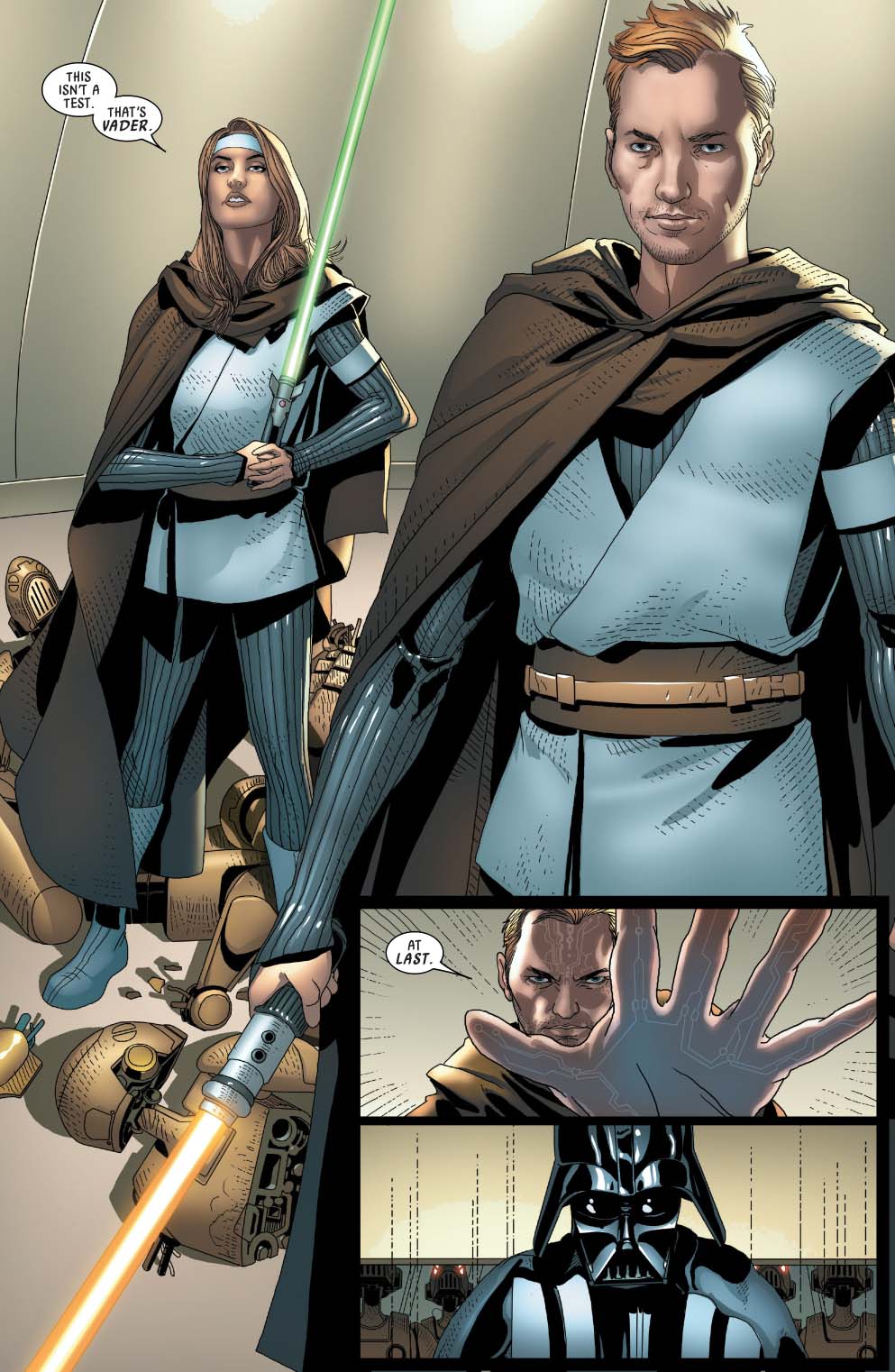 Darth Vader VS Aiolin And Morit – Comicnewbies