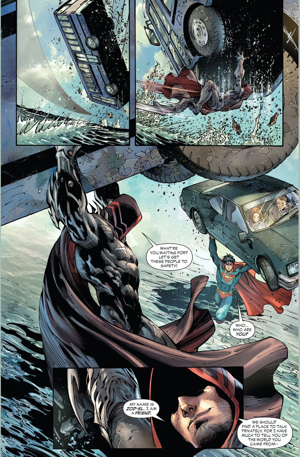 Superman Meets Zod (Earth 1) – Comicnewbies