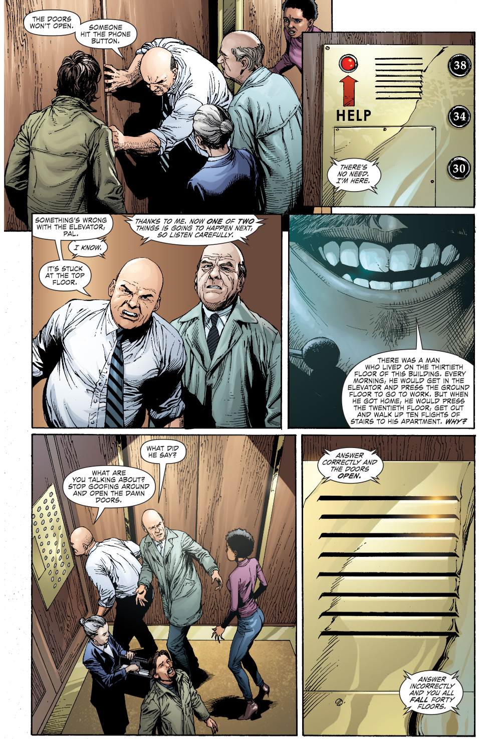 The Riddler’s First Riddle (Earth 1) – Comicnewbies
