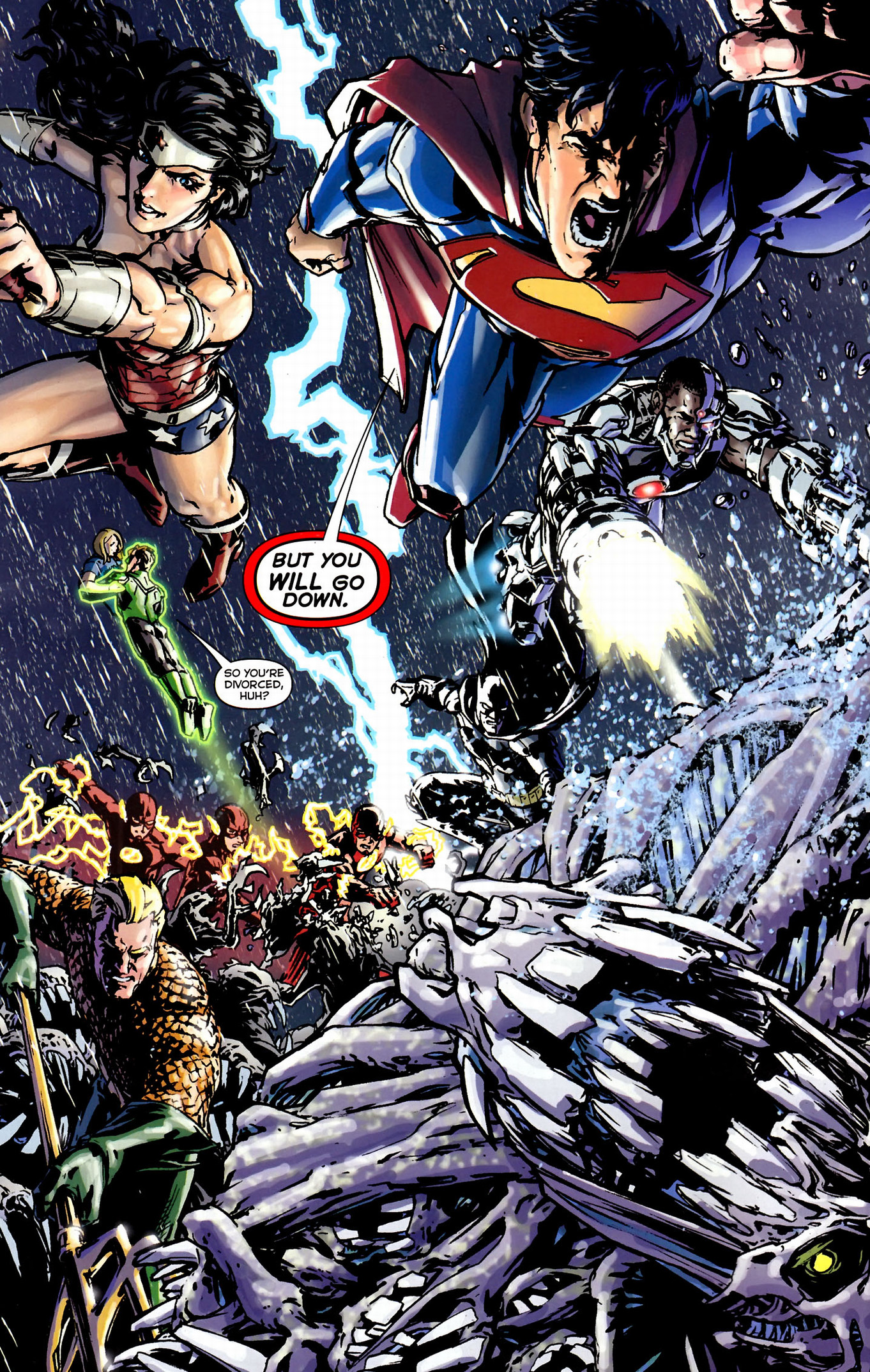 Justice League VS Spore – Comicnewbies