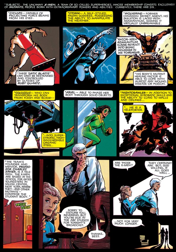 William Stryker’s Files On The X-Men – Comicnewbies