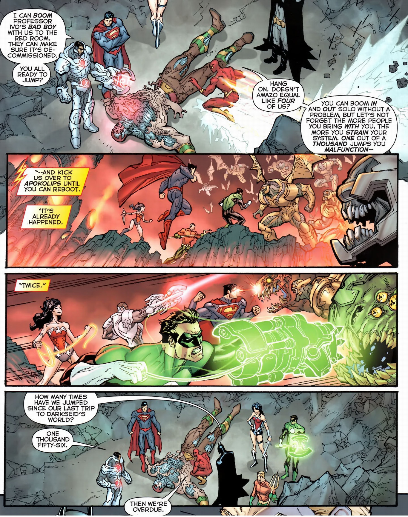 The Bug In Cyborg’s Boom Tube – Comicnewbies