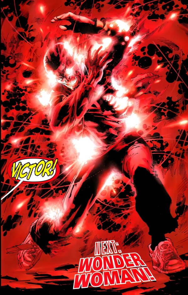Victor Stone Gets Blasted By A Father Box – Comicnewbies