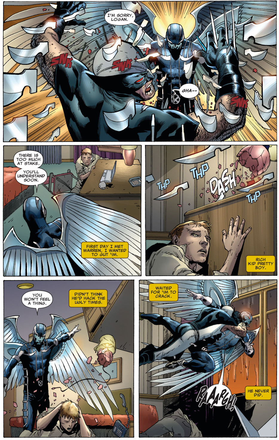 Wolverine VS Archangel – Comicnewbies