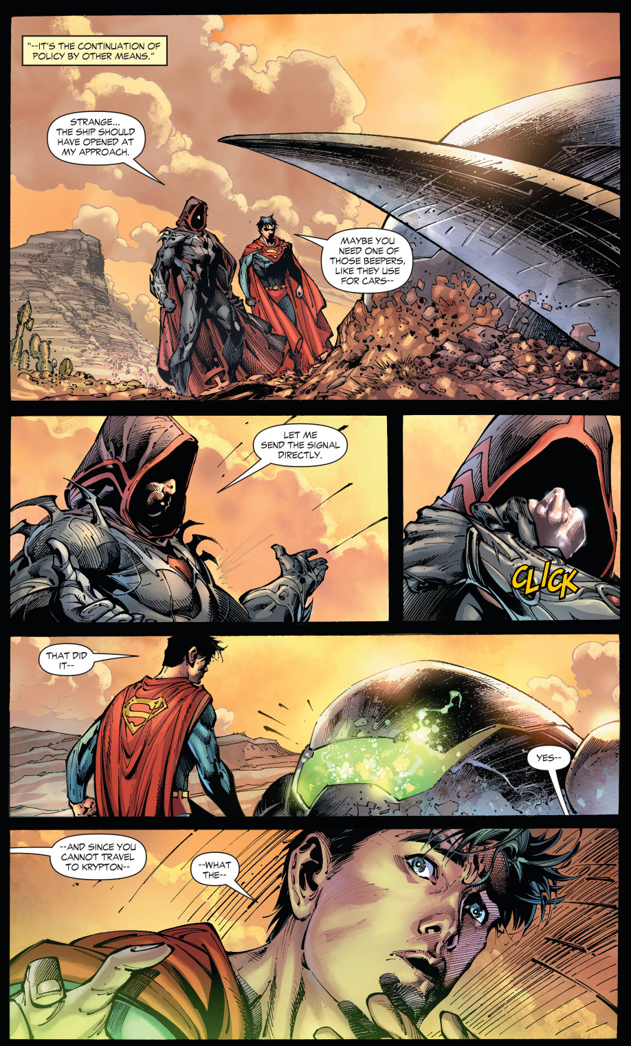 Zod Ambushes Superman With Kryptonite (Earth 1) – Comicnewbies