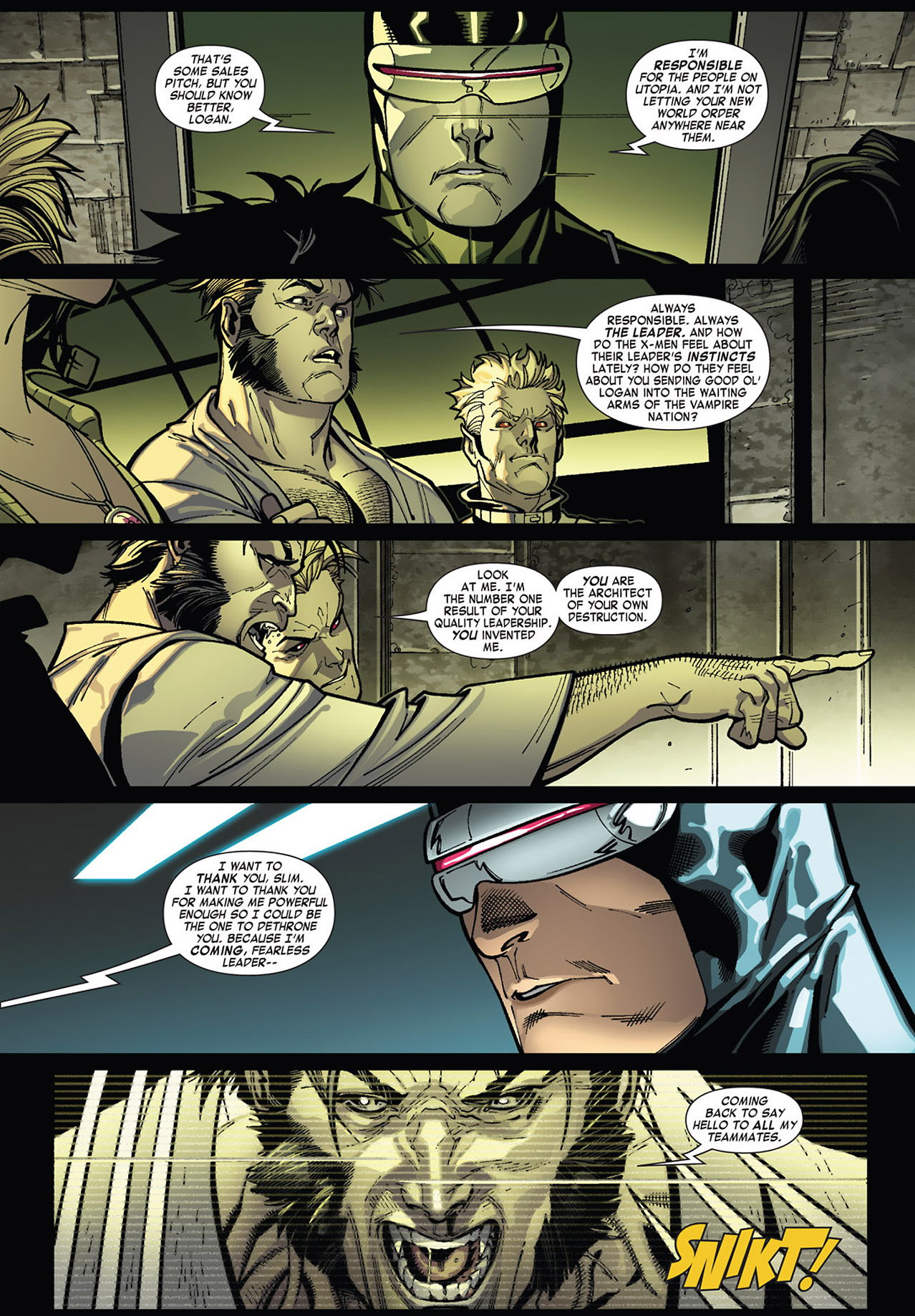 Cyclops Parleys With Xarus – Comicnewbies