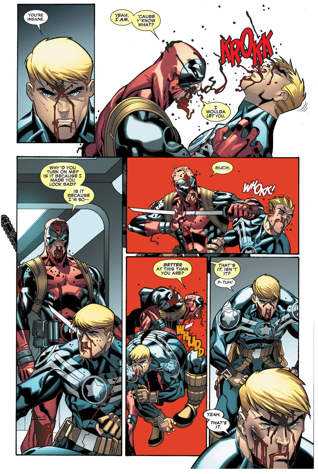 Deadpool VS Captain America Clone – Comicnewbies