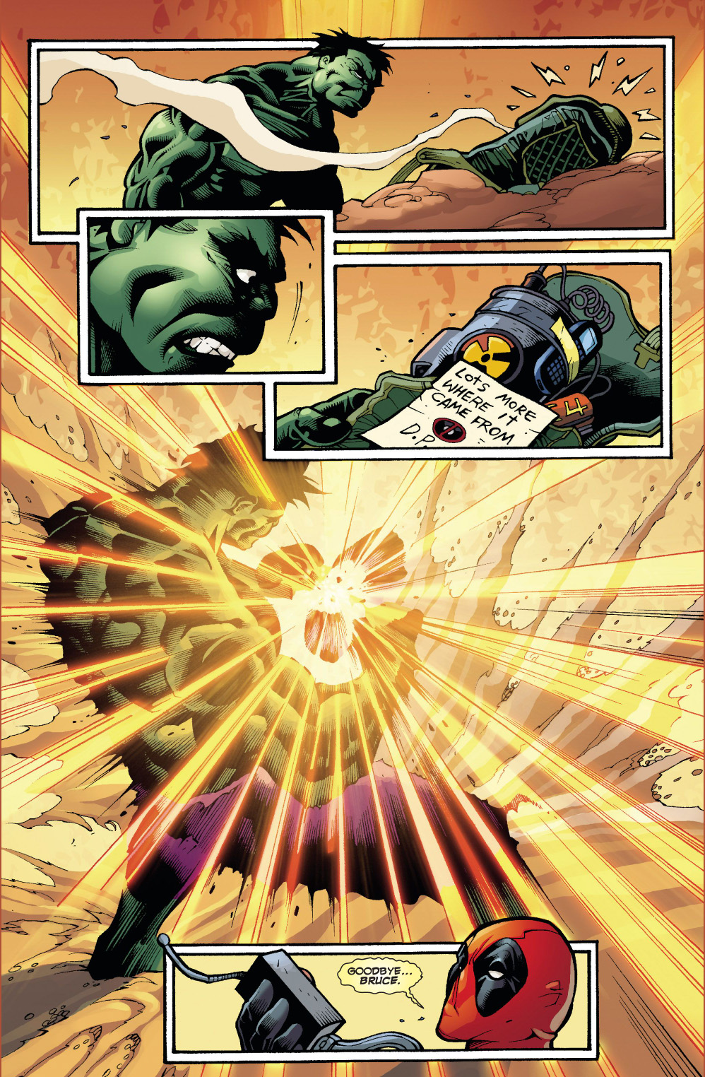 Deadpool VS The Hulk – Comicnewbies