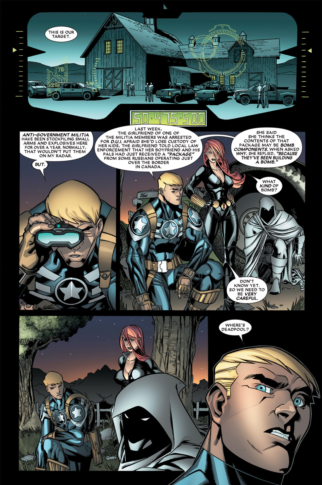 Deadpool’s First Mission With Captain America – Comicnewbies