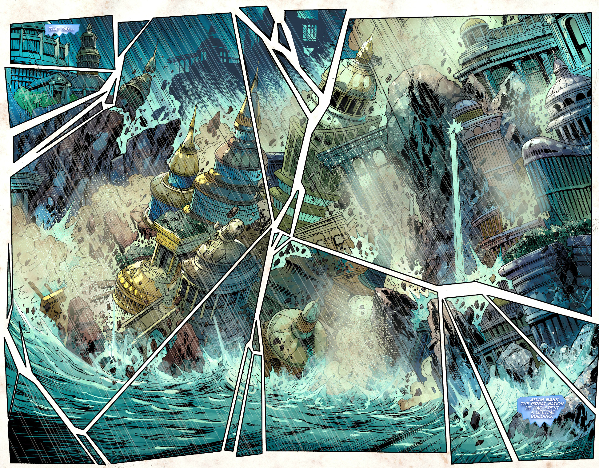 King Atlan Sinks Atlantis – Comicnewbies