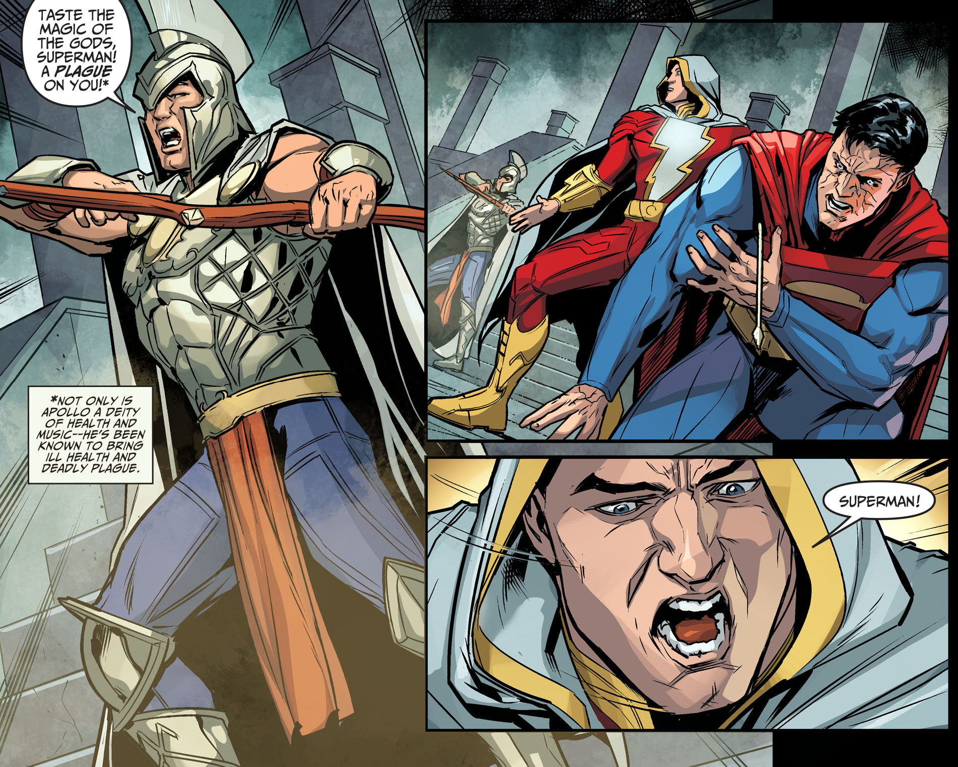 Apollo Takes Down Superman – Comicnewbies