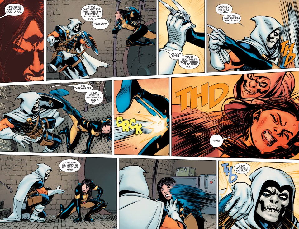 Wolverine (Laura Kinney) VS Taskmaster – Comicnewbies