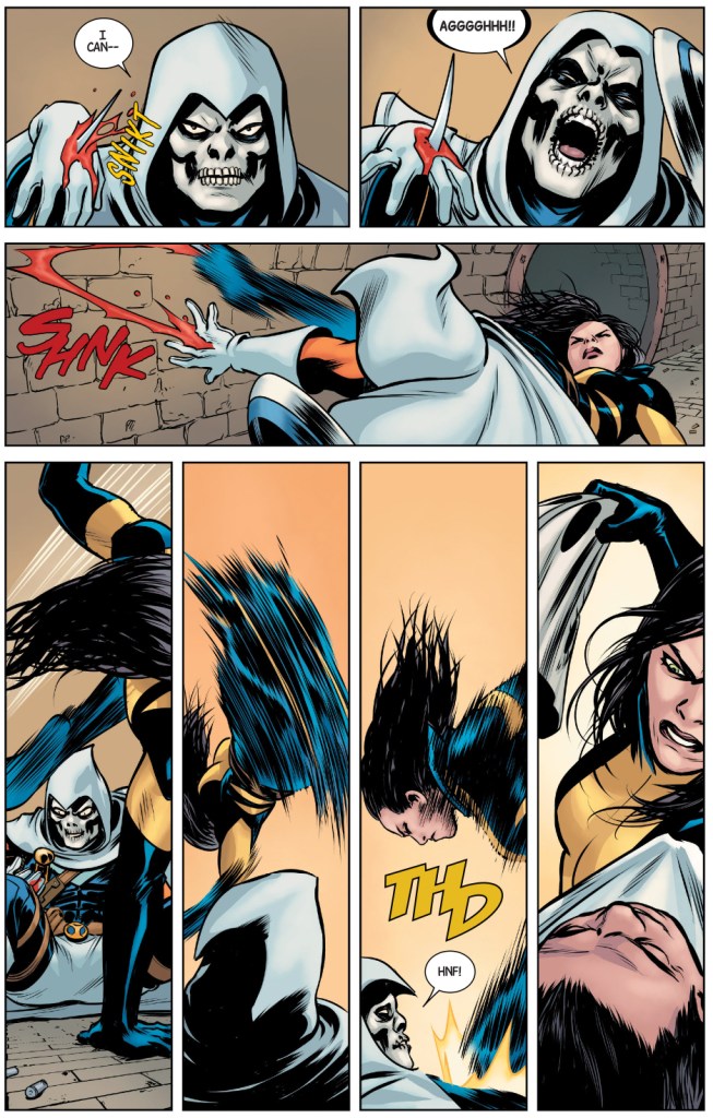 Wolverine (Laura Kinney) VS Taskmaster – Comicnewbies