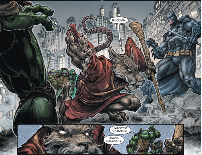 Batman VS Master Splinter – Comicnewbies