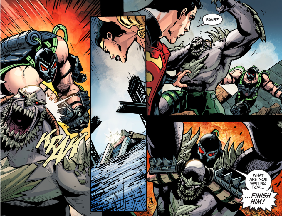 Superman And Bane VS Doomsday (Injustice Gods Among Us) – Comicnewbies