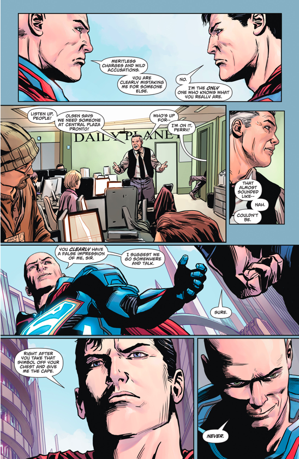 Pre-Flashpoint Superman VS Lex Luthor – Comicnewbies