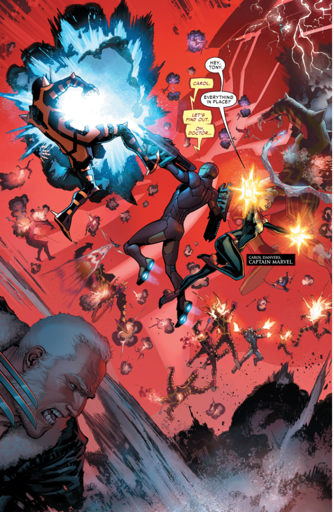 The Avengers, X-Men, Ultimates And Inhumans VS A Celestial – Comicnewbies