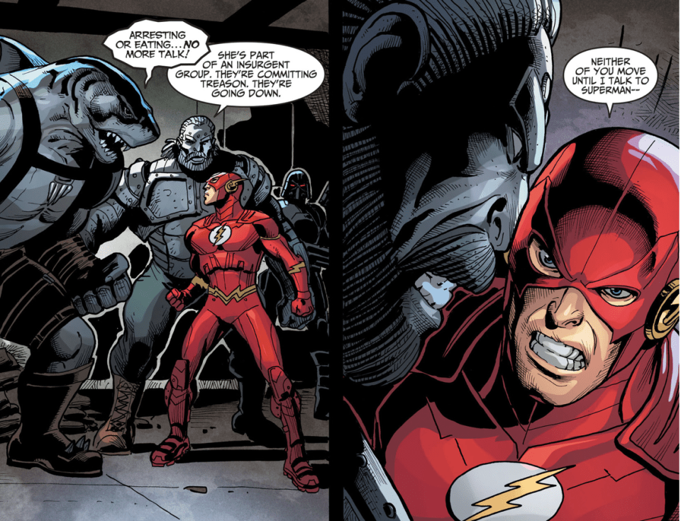 The Flash Kills King Shark (Injustice Gods Among Us) – Comicnewbies