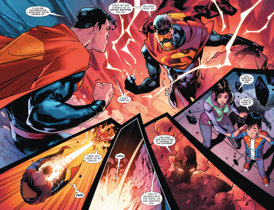 Superman Meets The Eradicator (Rebirth) – Comicnewbies