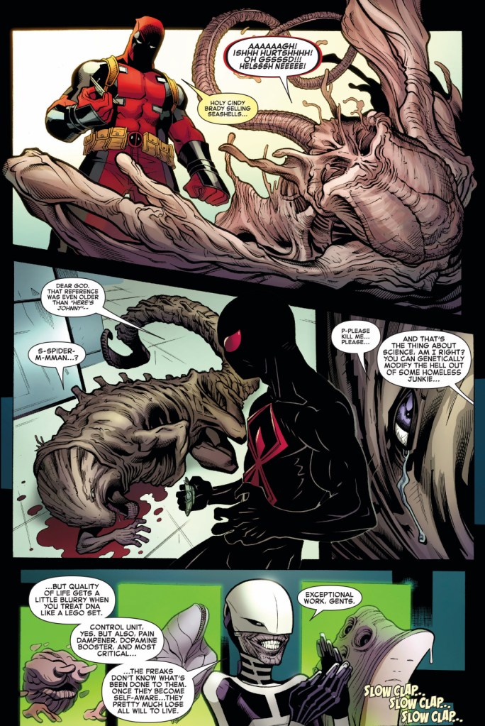 Deadpool And Spider-Man VS Patient Zero Creatures – Comicnewbies