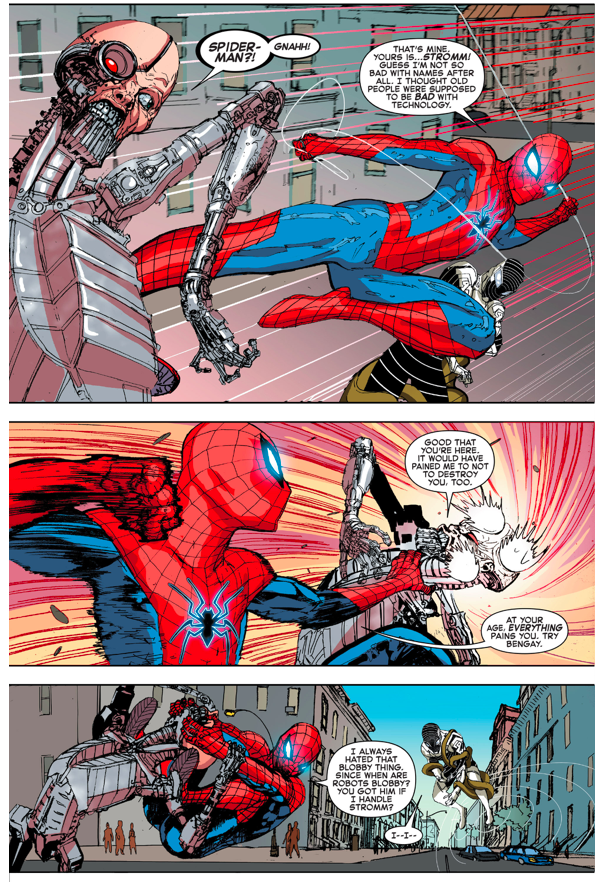 Spider-Man And Clash VS The Robot Master – Comicnewbies