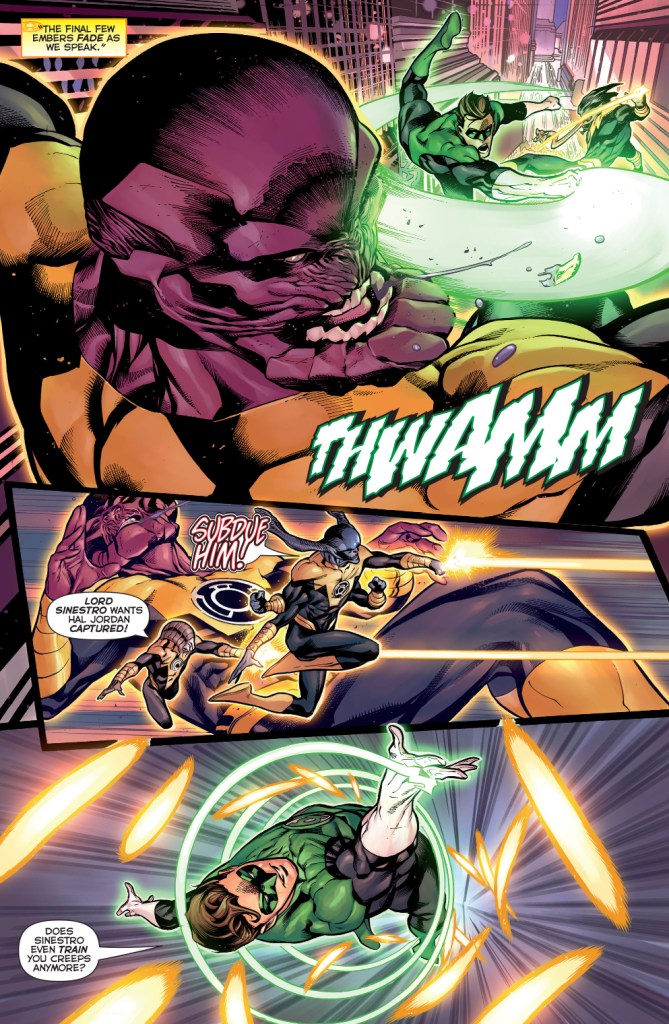 Green Lantern Hal Jordan VS The Sinestro Corps – Comicnewbies