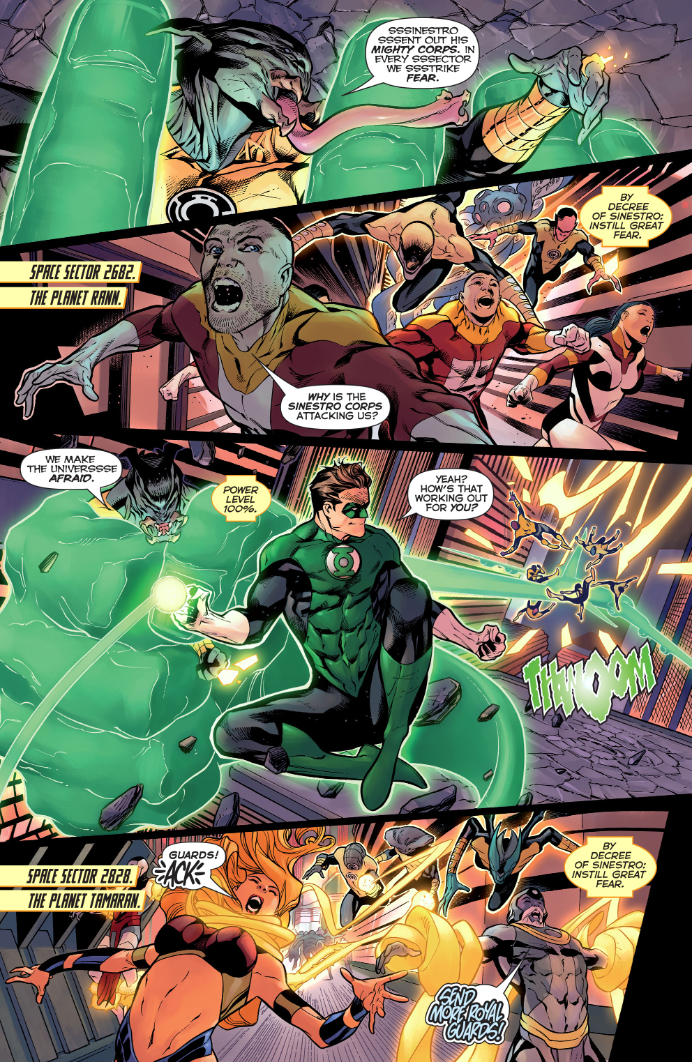 How The Sinestro Corps Defeated Green Lantern Hal Jordan – Comicnewbies