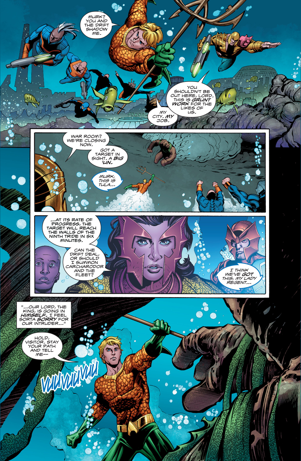 Aquaman And The Drift VS The Shaggy Man – Comicnewbies