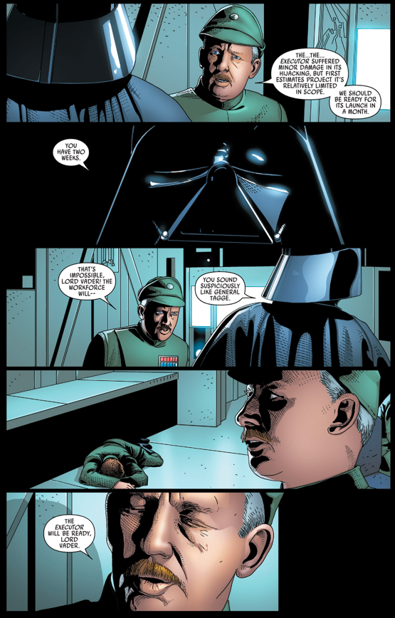 Darth Vader Kills Grand General Tagge – Comicnewbies