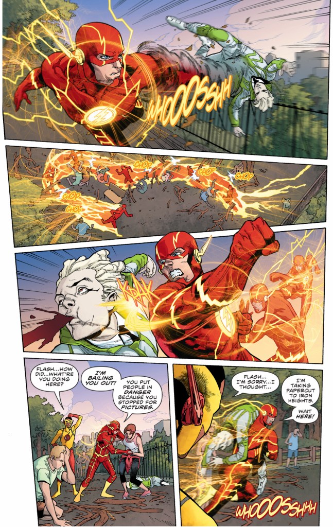Kid Flash VS Papercut (Rebirth) – Comicnewbies
