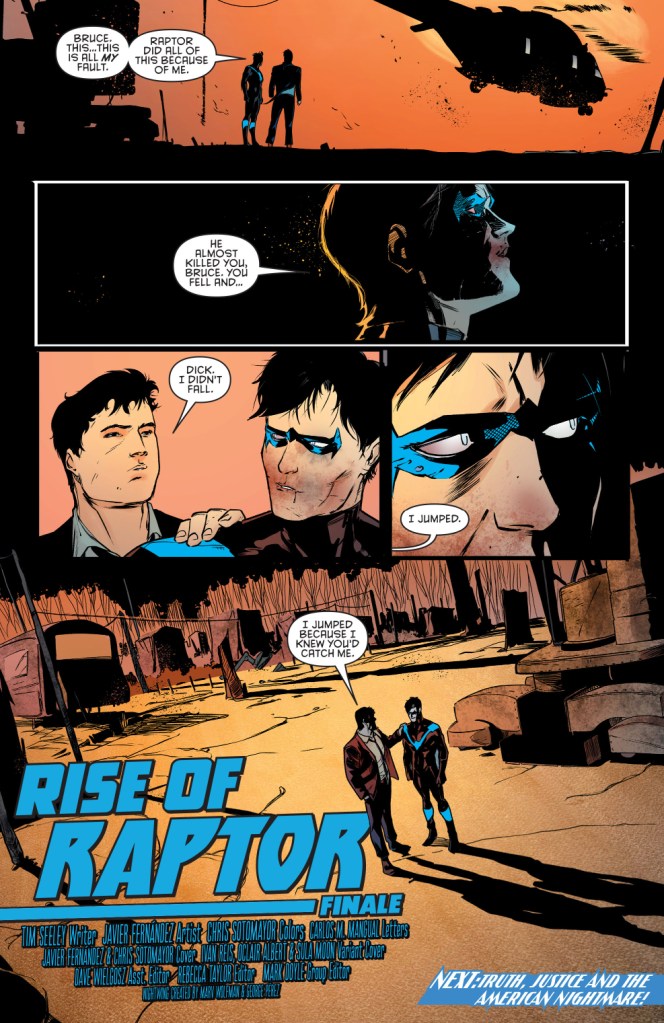Nightwing Saves Bruce Wayne (Rebirth) – Comicnewbies