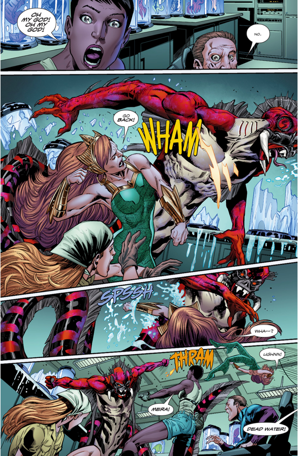 Aquaman And Mera VS Dead Water (Rebirth) – Comicnewbies