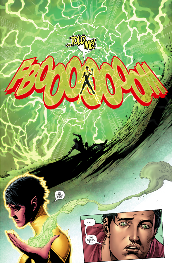 Soranik Natu Brands Kyle Rayner With Sinestro Corps Symbol – Comicnewbies