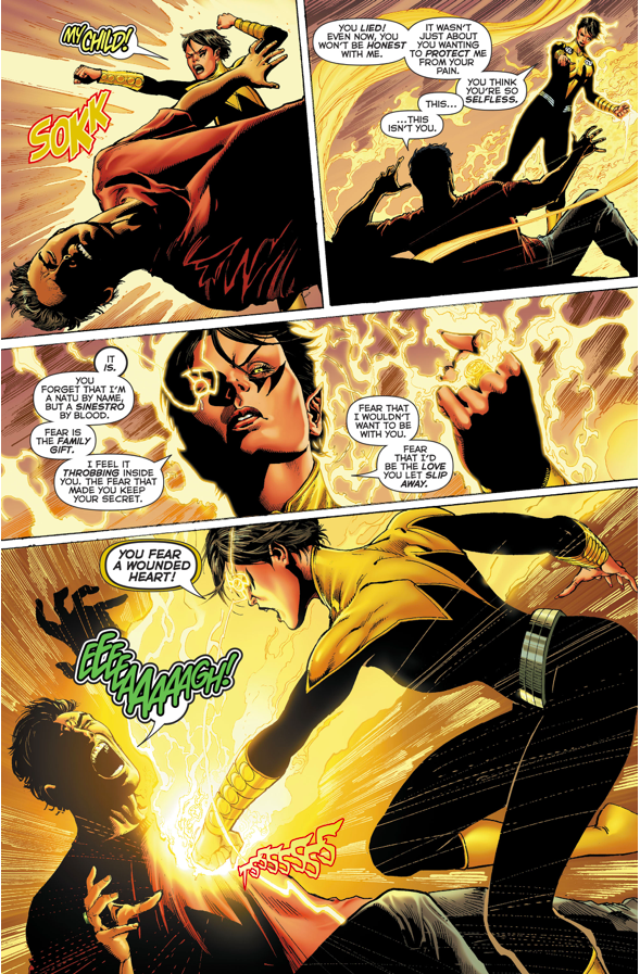 Soranik Natu Brands Kyle Rayner With Sinestro Corps Symbol – Comicnewbies