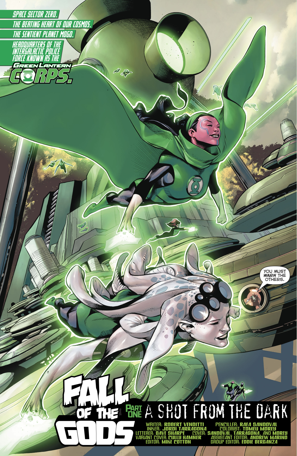 Green Lantern Iolande And Two-Six – Comicnewbies