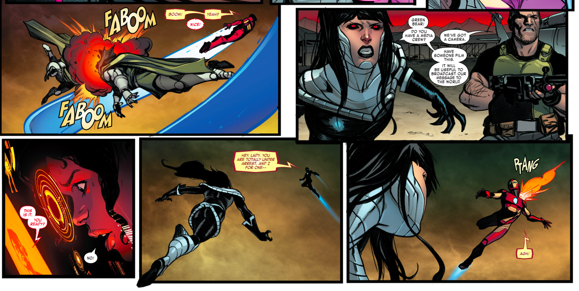 Ironheart VS Lucia von Bardas – Comicnewbies