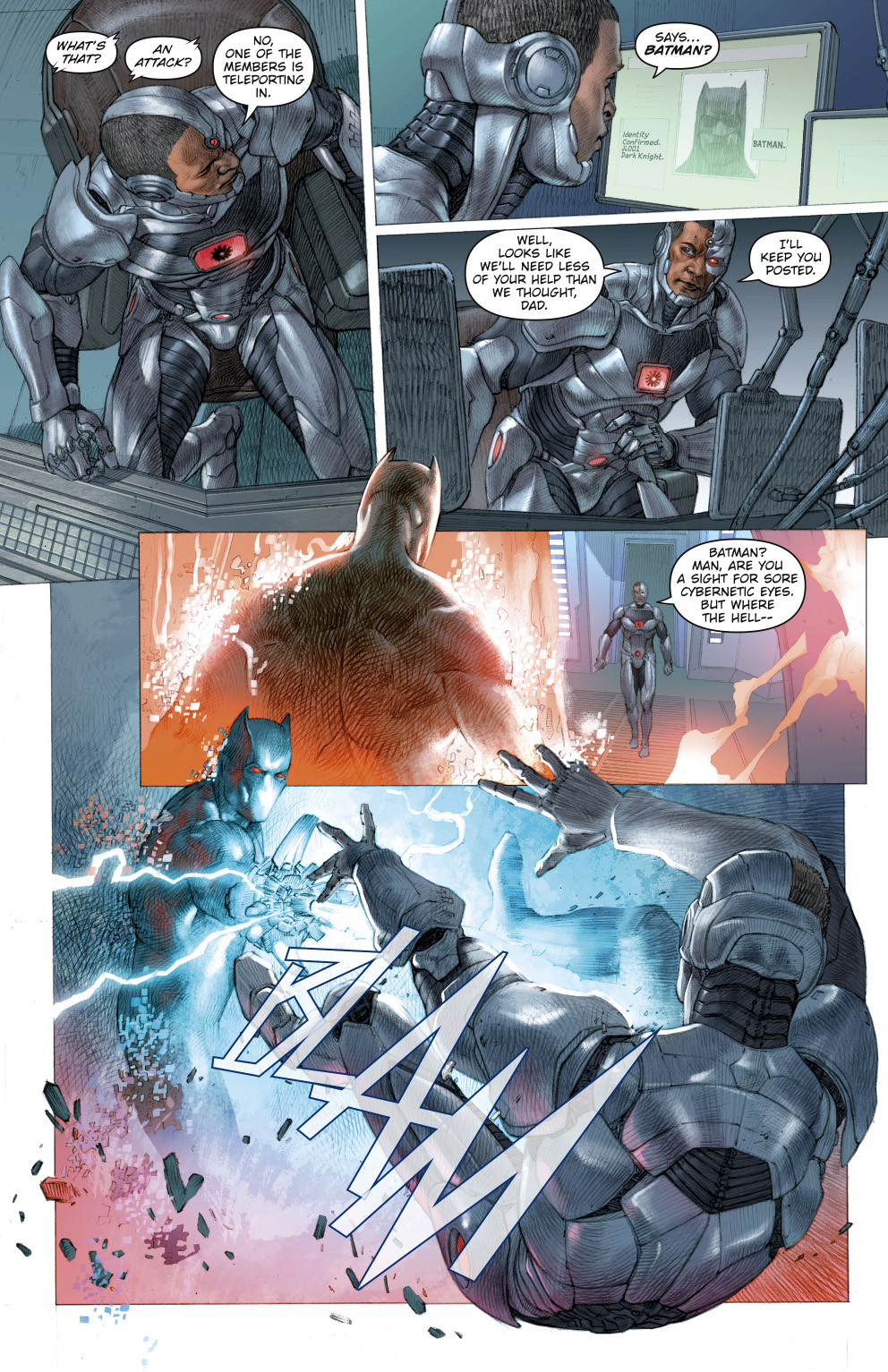 Cyborg VS The Murder Machine – Comicnewbies