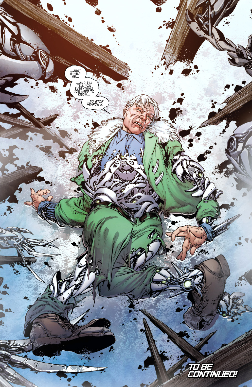 Hulkverine Destroys Reverend William Stryker – Comicnewbies