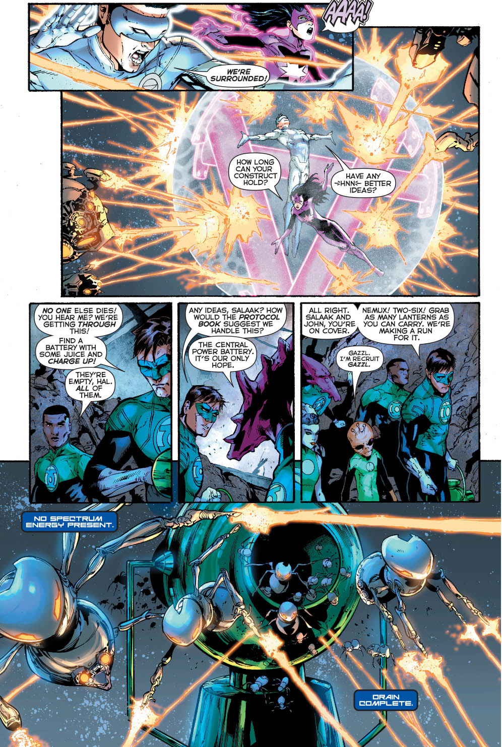 Relic Destroys The Green Lantern Central Power Battery – Comicnewbies